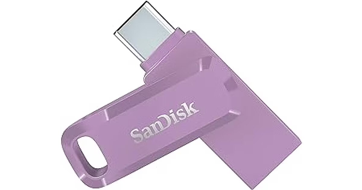 Sandisk Ultra Dual, 256GB, USB-A/C, Purple (SDDDC3-256G-G46L)