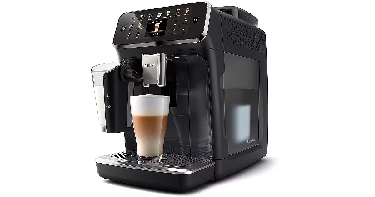 Philips Series 5500 Fully automatic espresso machine, Black (EP5541/50)