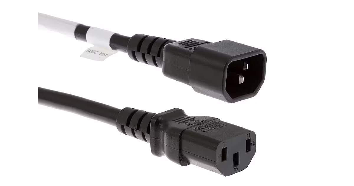 CISCO Power Cable, C14 to C13, 2.5m (CAB-C13-C14-AC=)