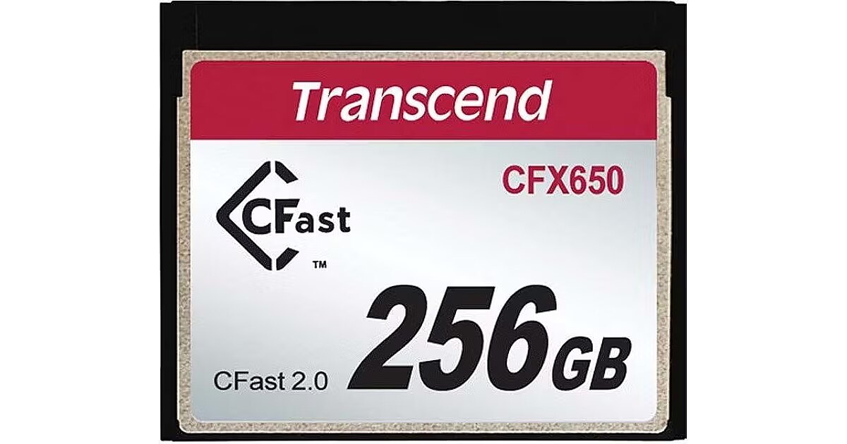 Transcend CFX650, 256GB, Compact Flash Card (TS256GCFX650)