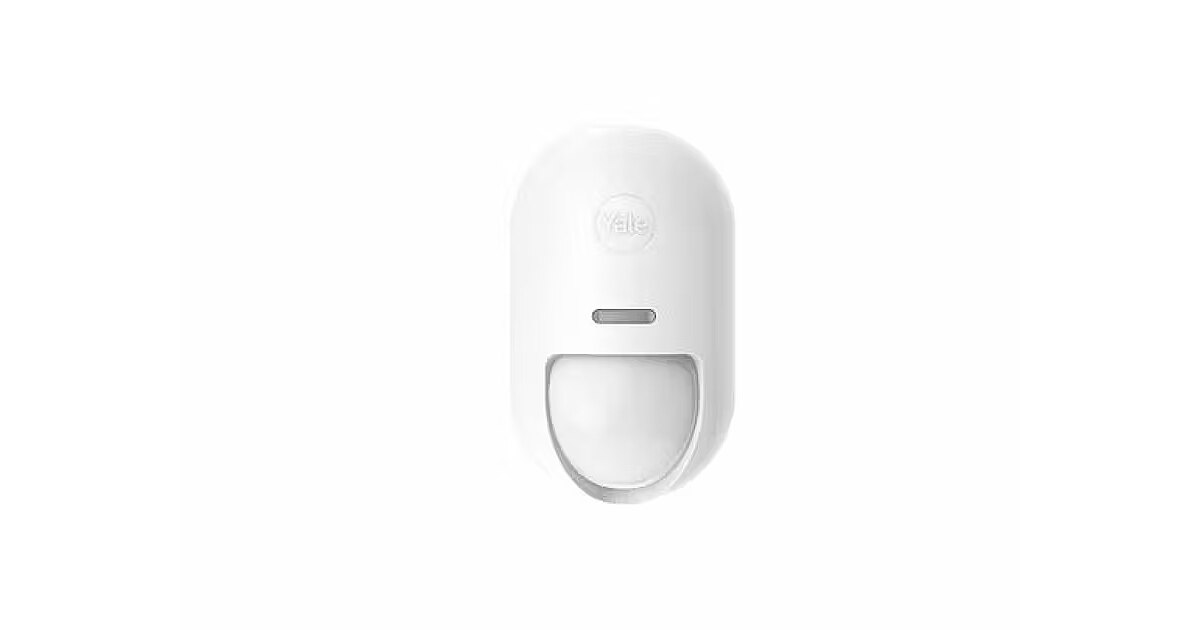 Yale Indoor Motion Sensor Infrared sensor Wireless Wall White (AL-PIR-1A-W)