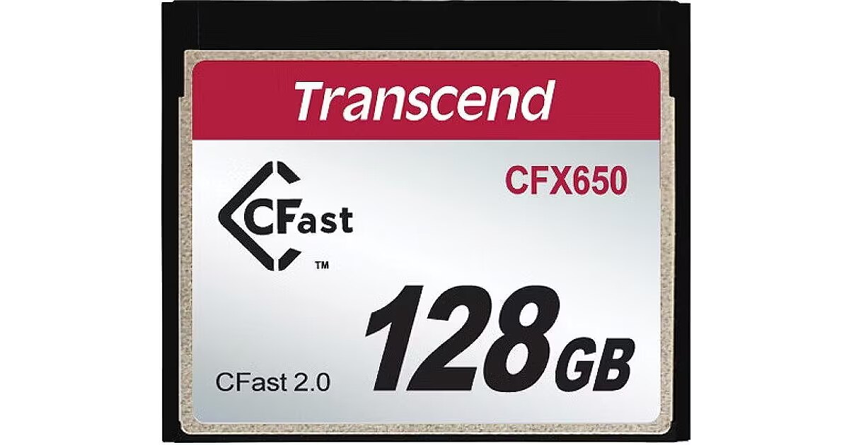 Transcend CFX650, 128GB, CFast 2,0 (TS128GCFX650)