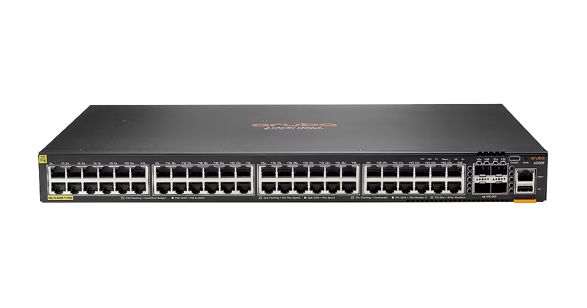 Hewlett Packard ANW 6200F 48G CL4 4SFP+ PoE (JL727B)