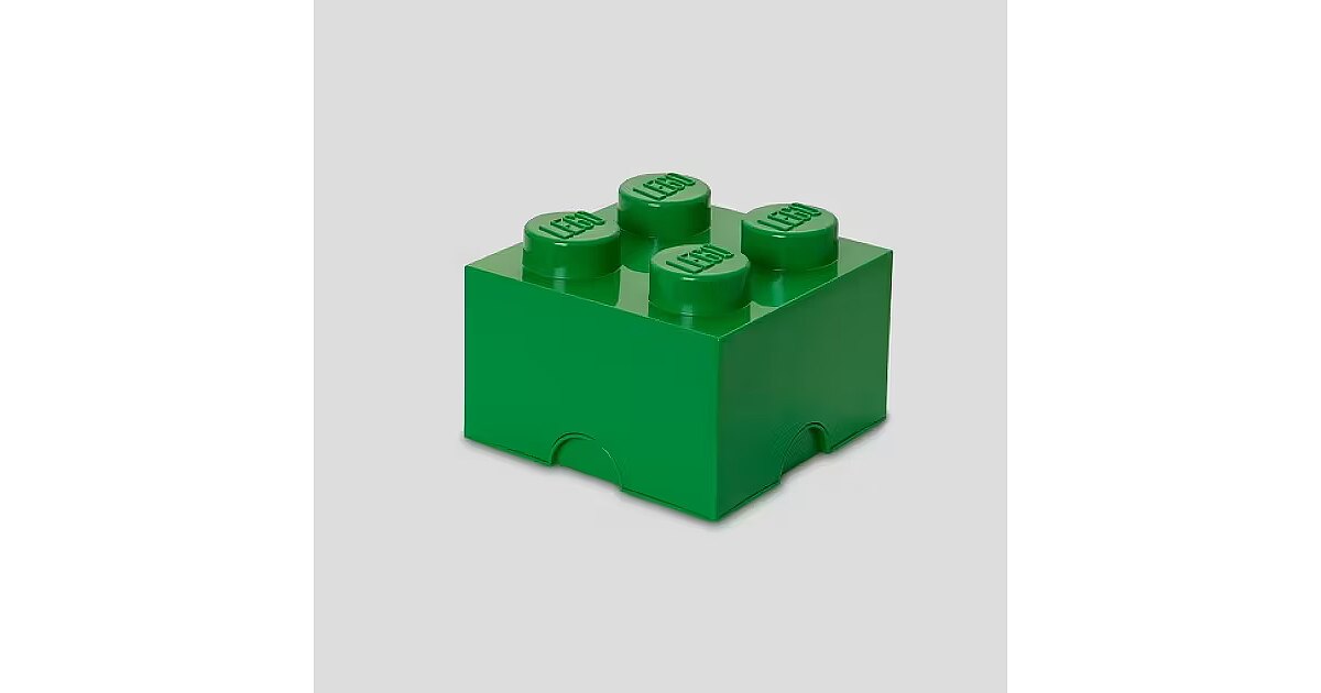Room Copenhagen LEGO Storage Brick 4 green - RC40031734 (40031734)