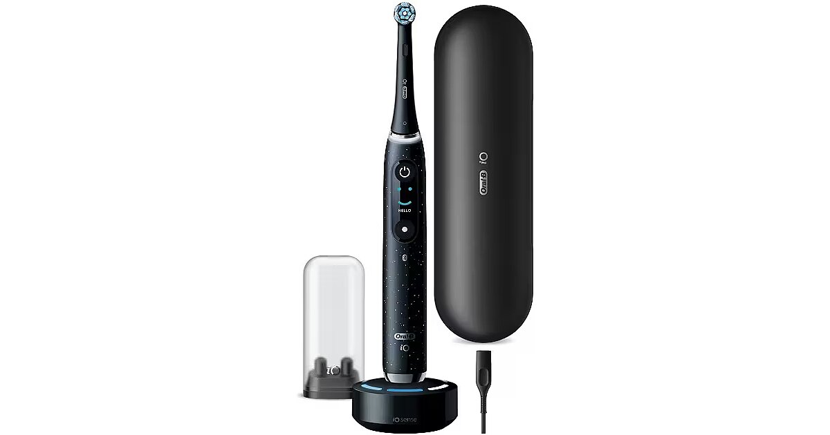 Oral-B iO 10, Black - Including travel case (iO Series 10 Black)
