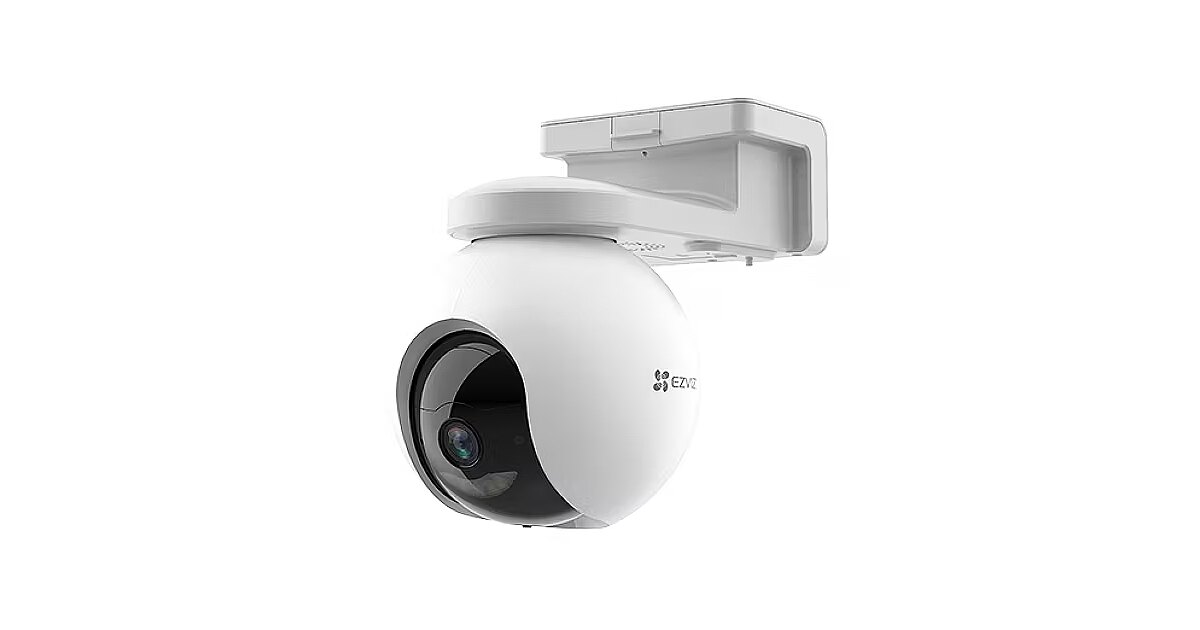 EZVIZ HB8 Spherical, 1440p, Human Detection, Spotlight, App, White (CS ...