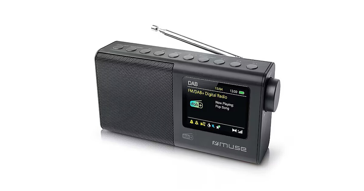 MUSE M-117 DB Portable Radio FM, DAB/DAB+ (M-117DB)