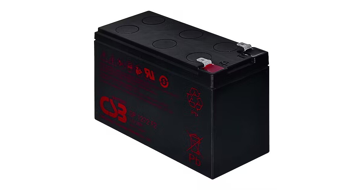 Hitachi CSB GP1272F2 12V 7,2Ah battery (GP1272 F2)