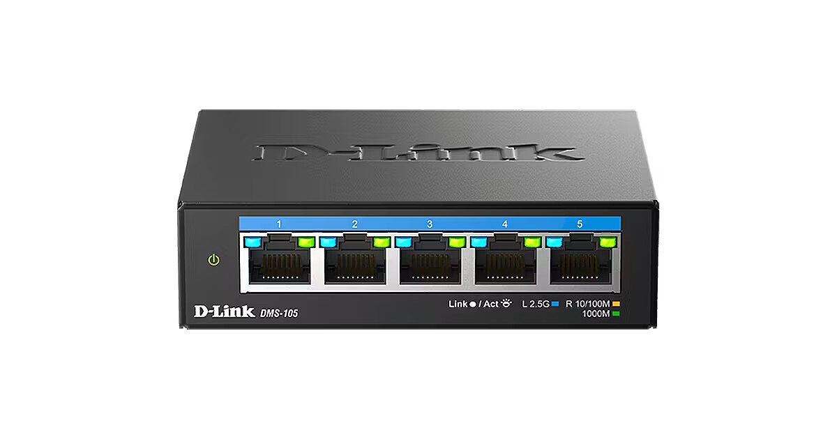 D-Link DMS-105 5x 2.5Gbit/s (DMS-105/E)
