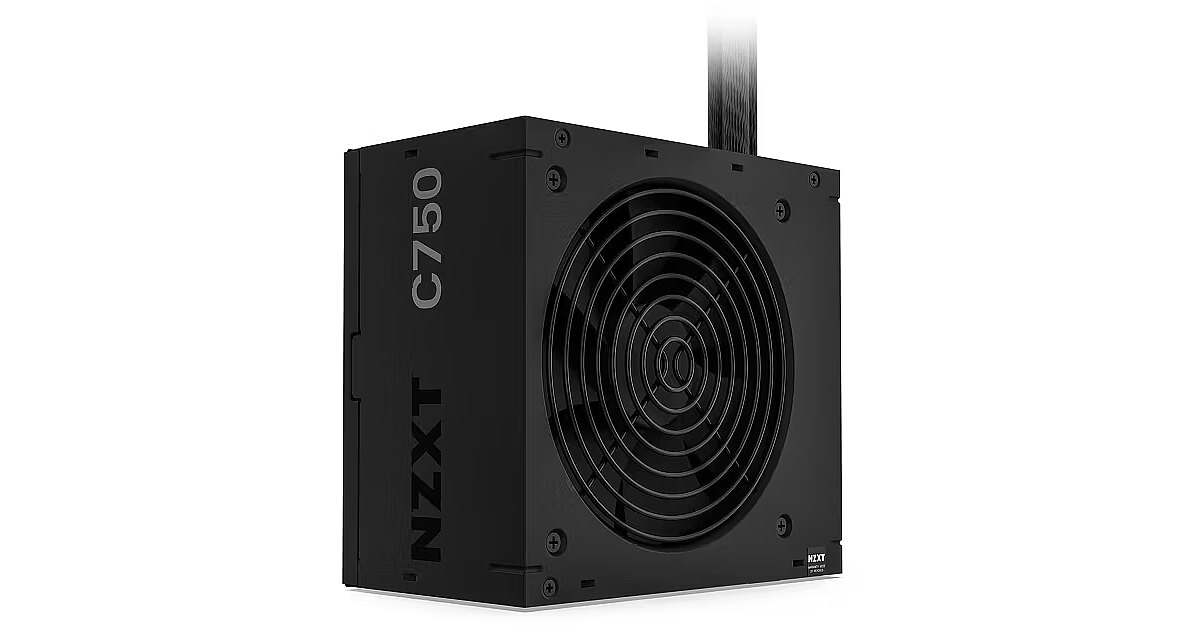 NZXT C750 Black, 750W, 80PLUS Bronze (PA-7B2BB-EU)