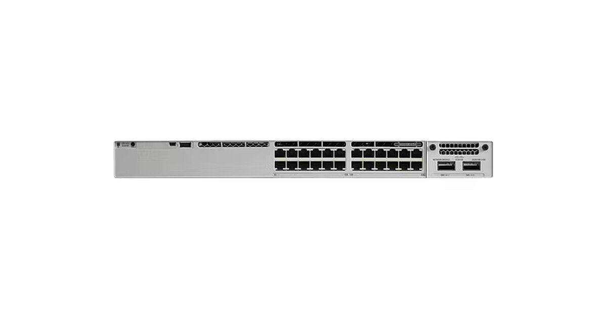 CISCO CATALYST 9300 24 GE SFP PORTS MODULAR UPLINK SWITCH IN (C9300-24S-A)