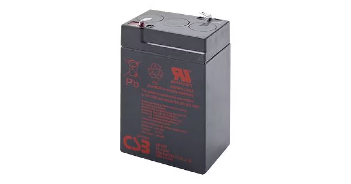 CSB Battery 6V 4.5Ah F1 Pb | GP645 (GP645)