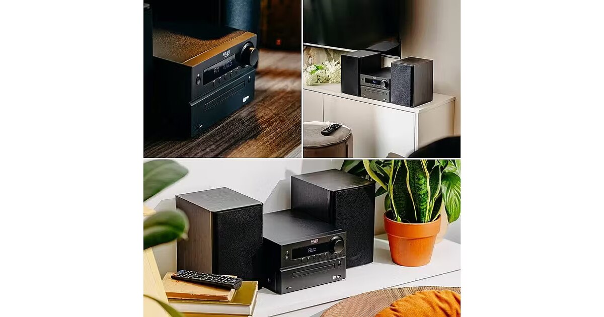 Adler AD 1917 HI-FI Tower Bluetooth/ CD/ USB/ FM Radio Black (AD 1917)