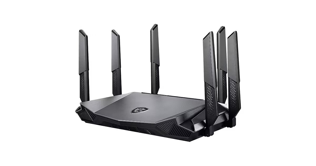 MSI RadiX AX6600 WiFi 6 Tri-Band Gaming Router (GRAX66)