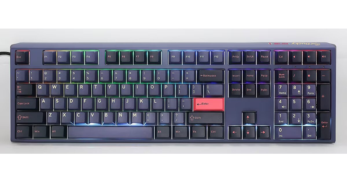 Ducky One 3 Cosmic Blue, Cherry MX Blue (DKON2108ST-CUSPDCOVVVC2)