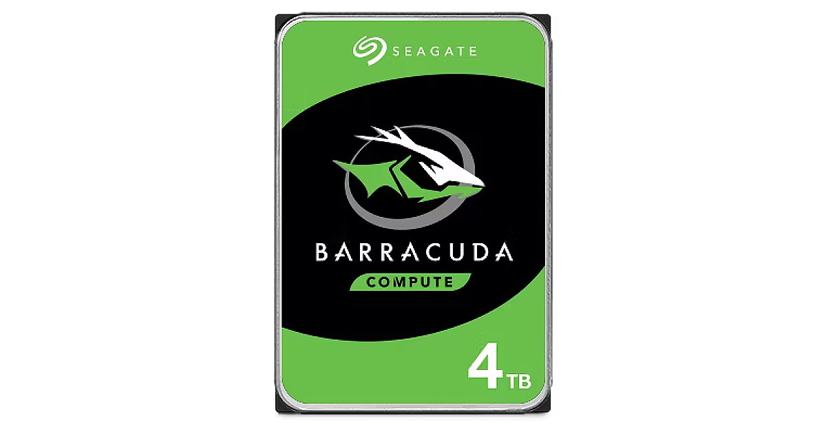 Seagate 4TB, 5400rpm, 256MB, SATAIII, BarraCuda, SMR (ST4000DM004)