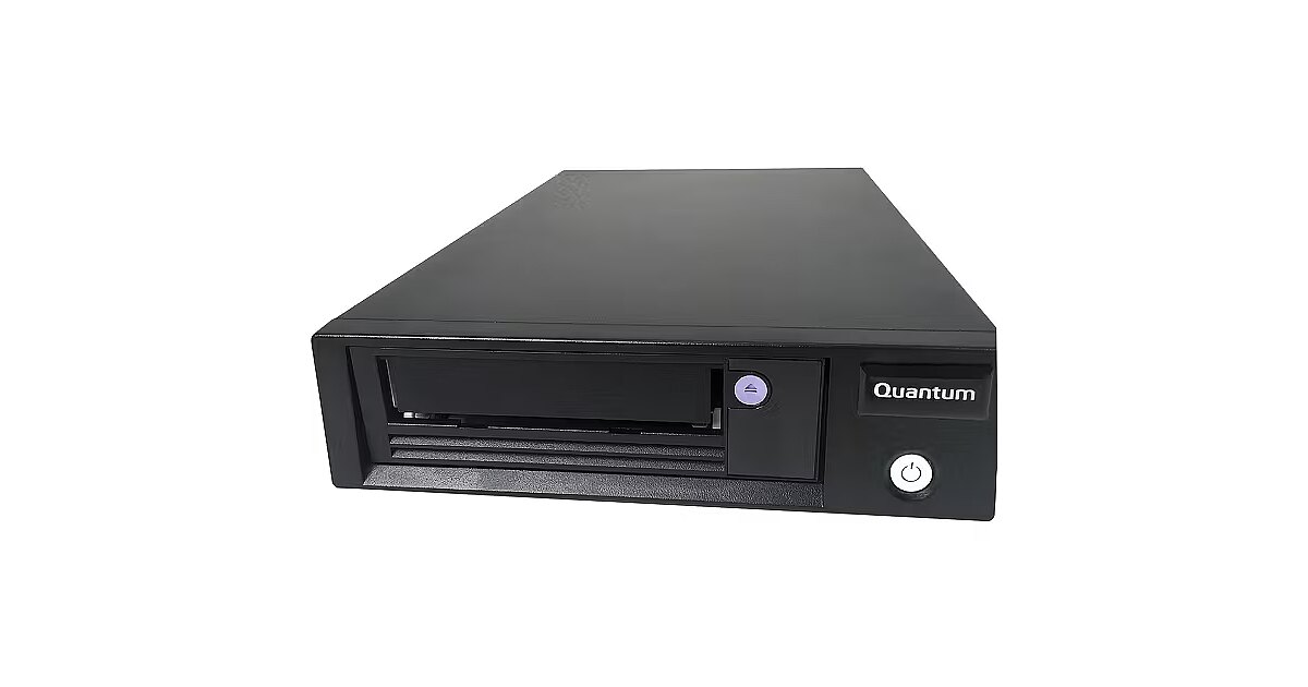 Quantum LTO-8 TAPE DRIVE SAS EXT KIT HH 1X MEDIA 1X CLEAN SFF8088 (TC ...