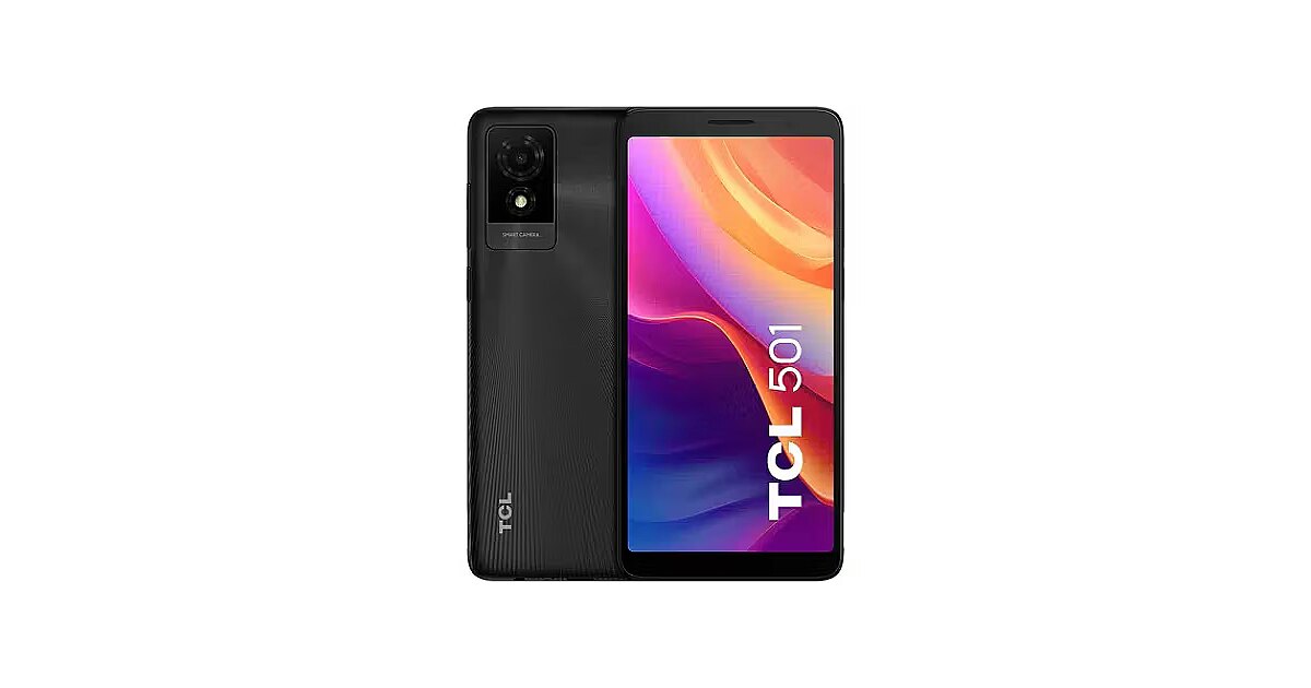 TCL 501, 2GB/32GB, Black (T433D)