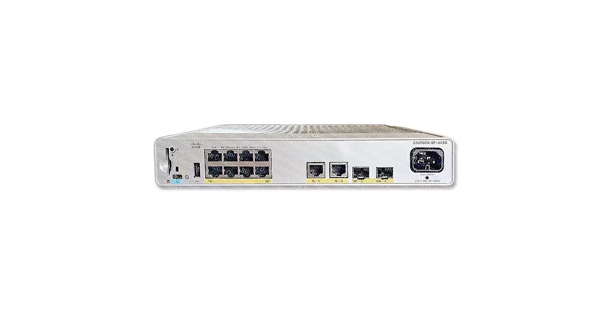 CISCO CATALYST 9000 COMPACT 8P POE+ (C9200CX-8P-2X2G-E)