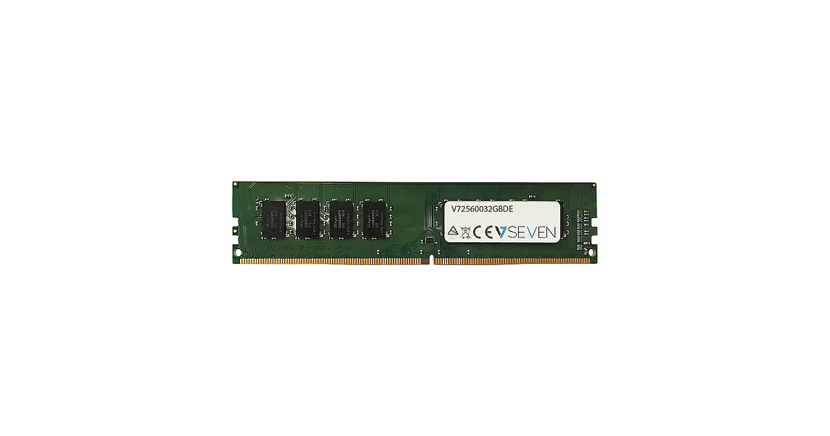 V7 32GB, DDR4, 3200MHZ, CL22, Single module, ECC (V72560032GBDE)
