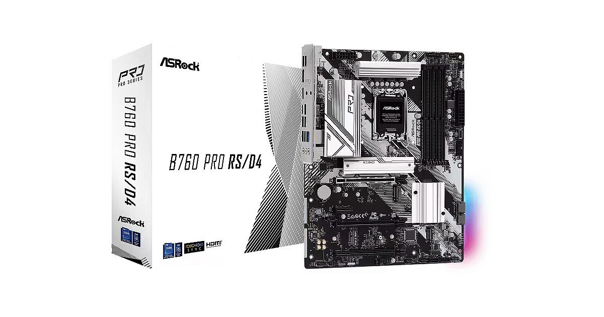 Asrock B760 Pro RS/D4 (B760 PRO RS/D4)