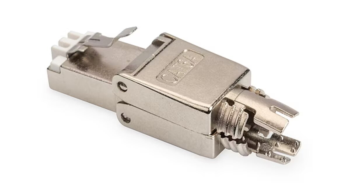 Assmann CAT 6A FIELD CONNECTOR SCREWABLE STRAIN RELIEF (DN-93634)