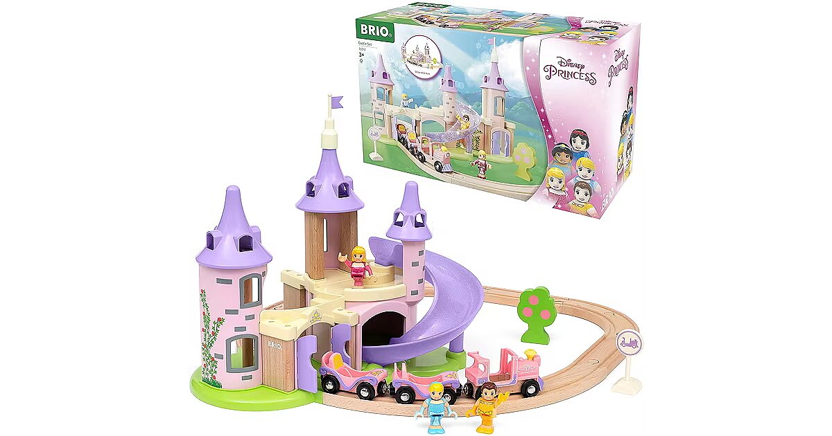 BRIO Disney Princess Dream Castle Train Set (33312)