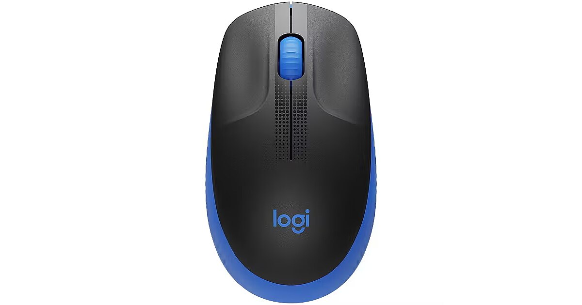Logitech M190, Wireless, Optical, Blue (910-005907)