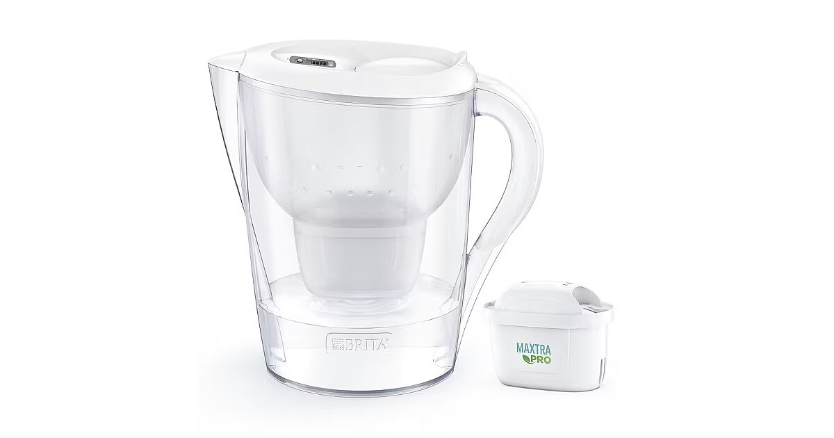 Brita Marella XL + 1 filtr MAXTRA PRO Pure Performance biały (1052780)