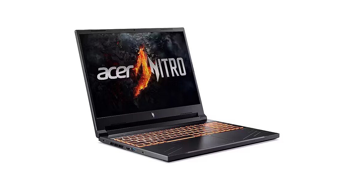 Acer Nitro V 16 - Ryzen 5 8645HS | 16" | 16GB | 512GB | No OS | RTX ...