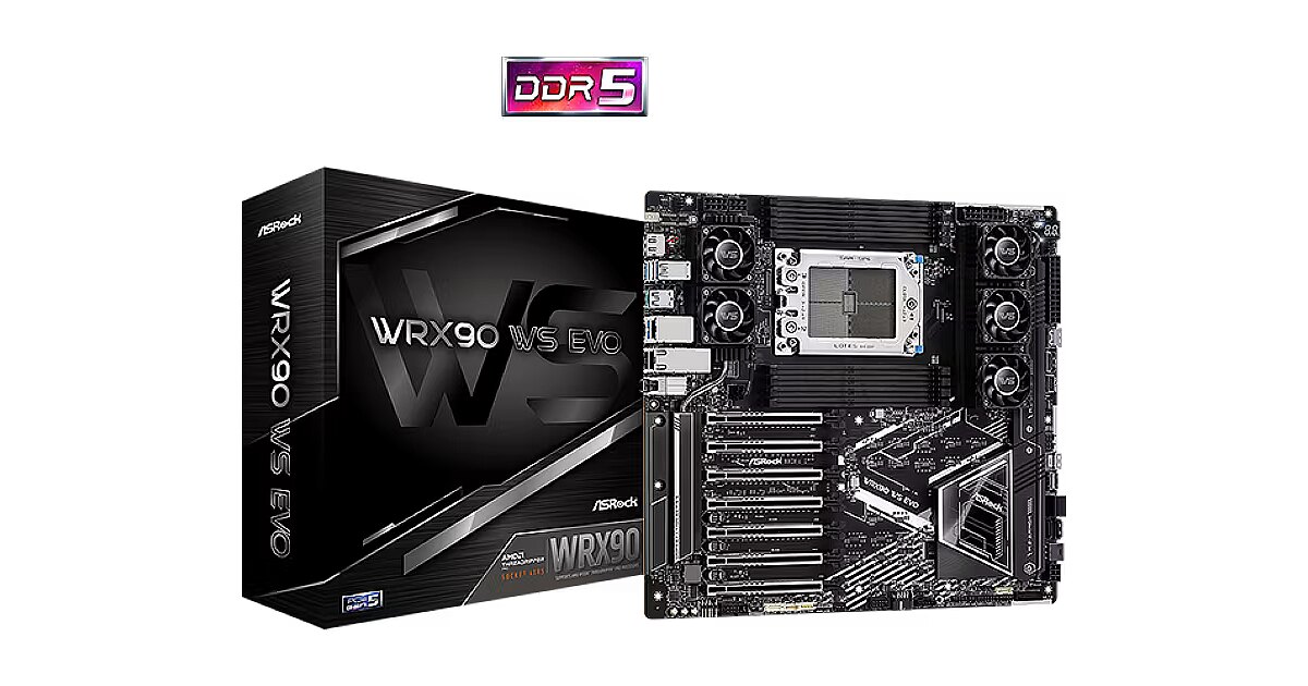 Asrock WRX90 WS EVO (90-MXBMH0-A0UAYZ)