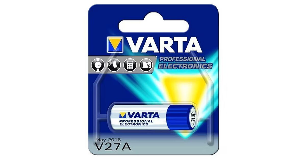 VARTA Electronics V27A, alkaline, 12V (04227101401)