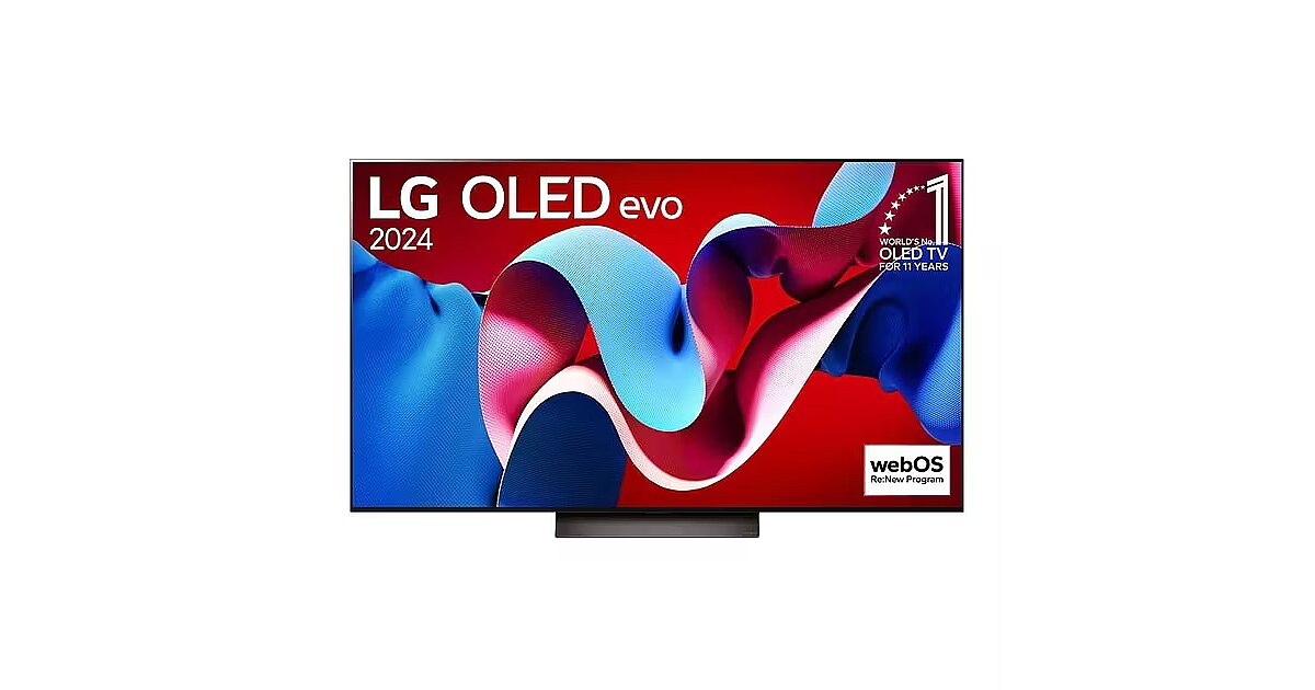 LG evo C4, 77'', 4K UHD, OLED, gray - TV (OLED77C42LA.AEU)