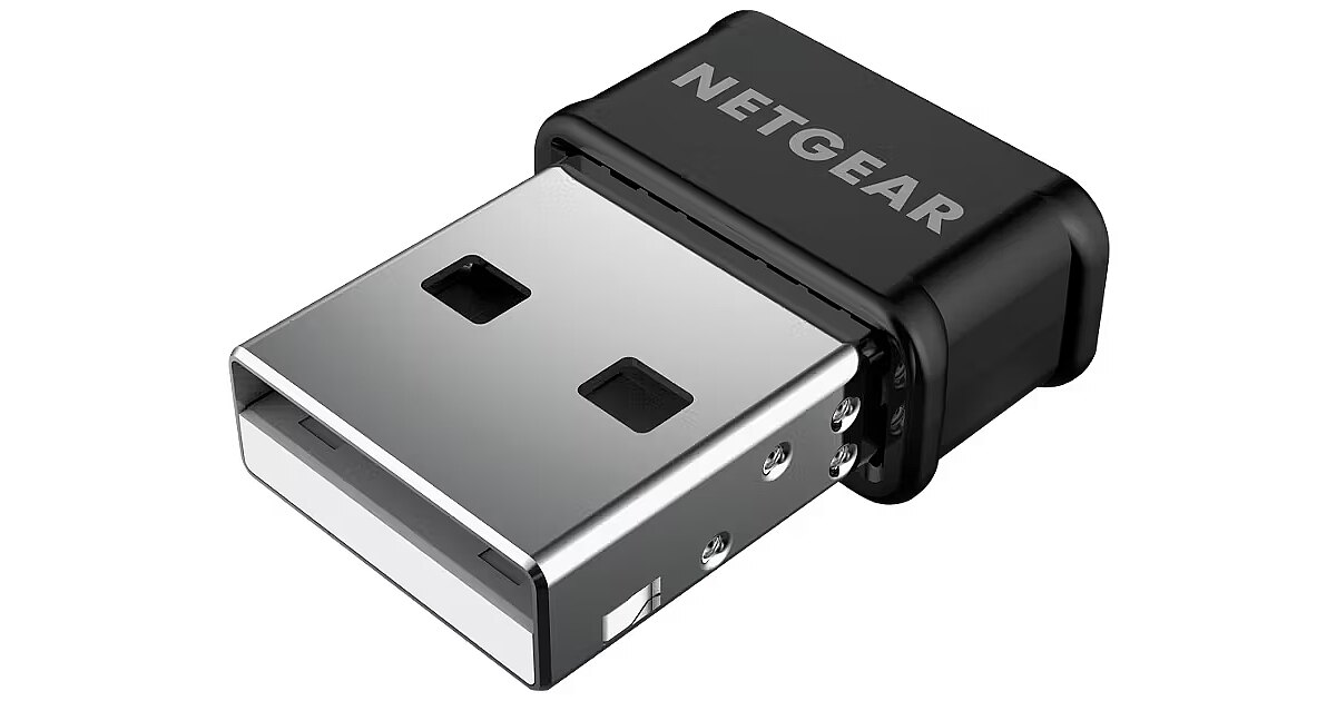 Netgear A6150, AC1200 Dual Band USB Adapter (A6150-100PES)