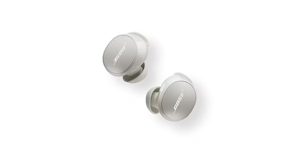 Bose QuietComfort Earbuds, active noise-cancelling, white smoke - True ...