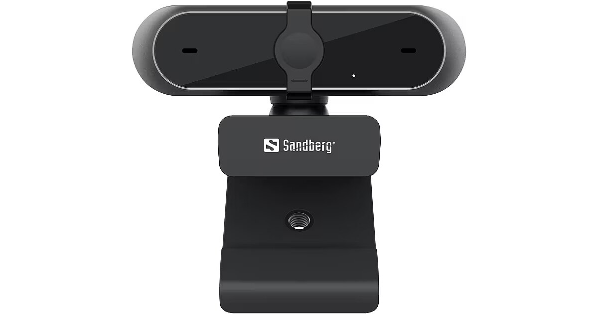 Sandberg USB Webcam Pro, 1080p Full HD, 5MP, Black (133-95)