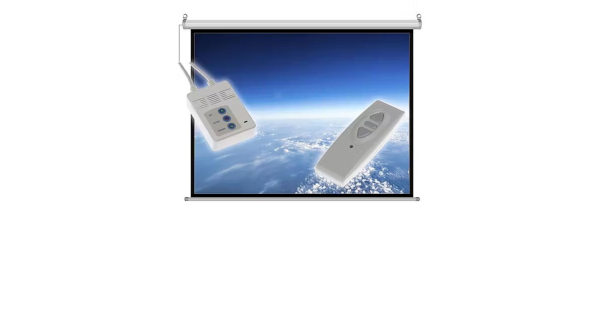 ART FS-100, Electric Screen, 100'', 4:3, Matte White (EL F100 4:3)