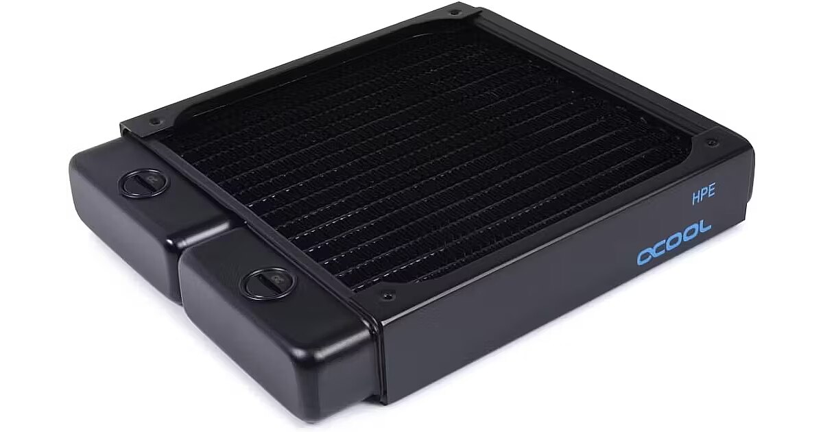 Alphacool NexXxoS HPE-30 Radiator 140mm - schwarz (14470)