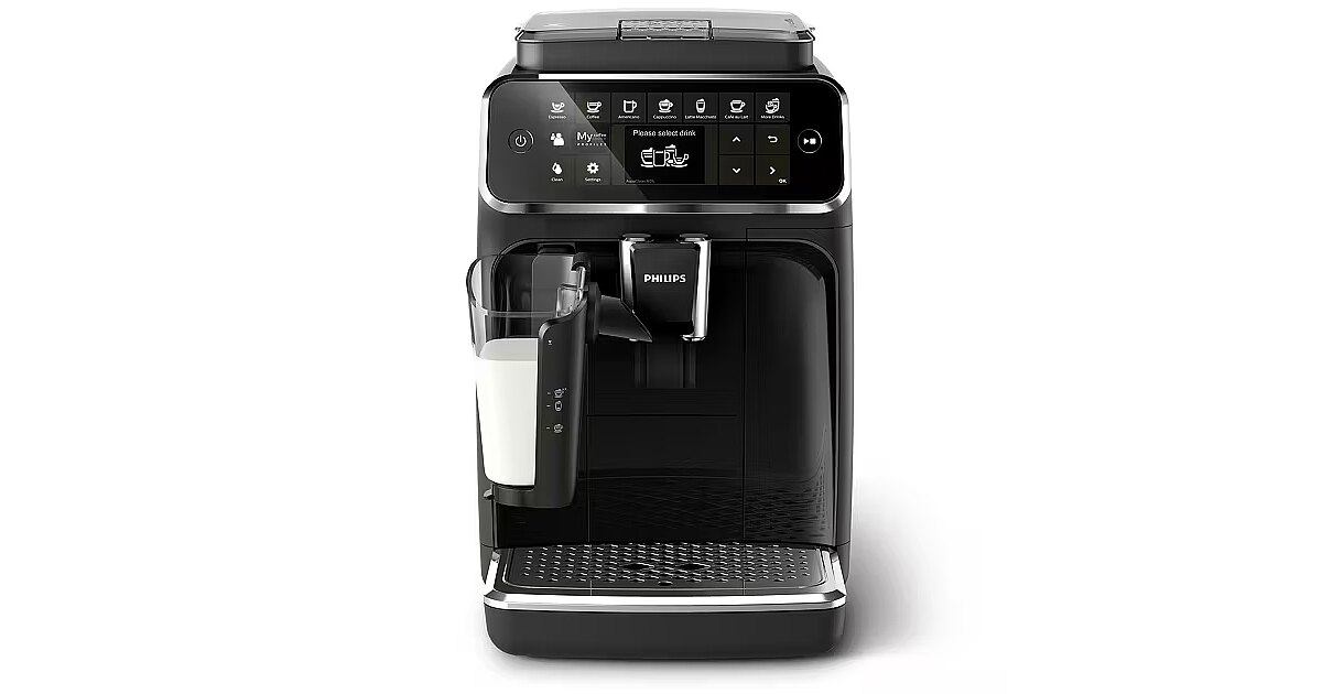 Philips Series 4300 Fully automatic espresso machine, Black (EP4341/51)