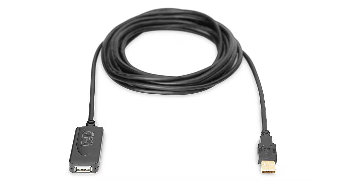 Digitus USB-A Extension Cable, 5m (DA-70130-4)