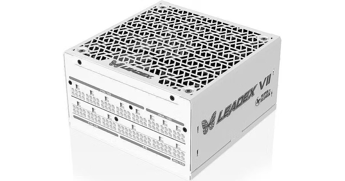 Super Flower Leadex VII XG, 850W, 80PLUS Gold, ATX 3.0, PCIe 5.0, White (SF-850F14XG-W)