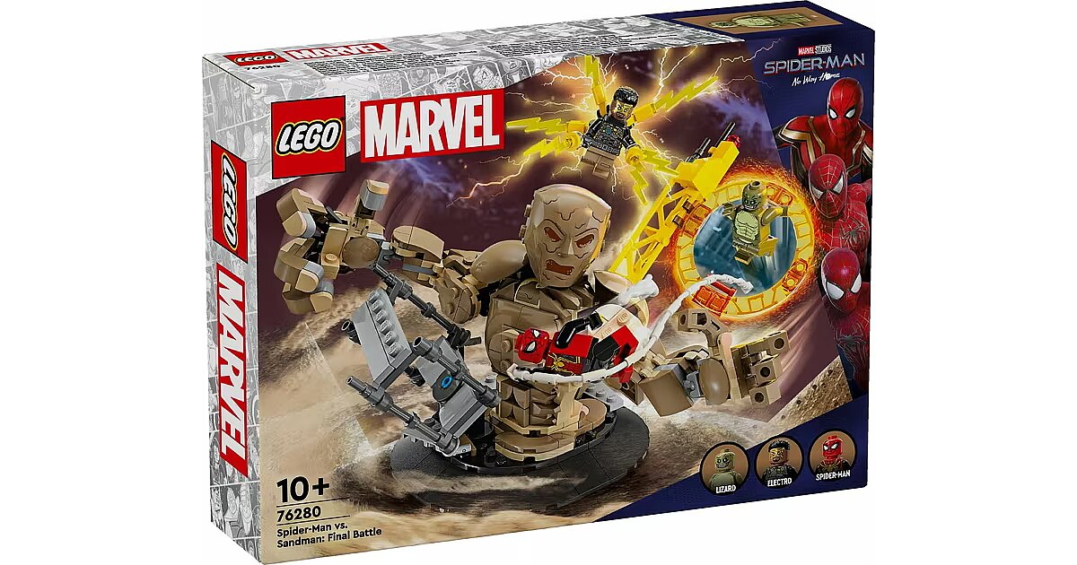 Lego Bricks Super Heroes 76280 Spider-Man vs. Sandman: Final Battle (76280)