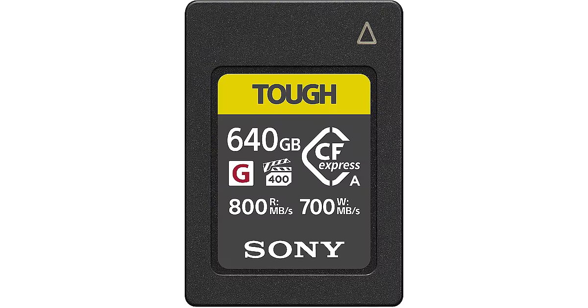Sony memory card CFexpress 640GB Type A Tough (CEAG640T.SYM)