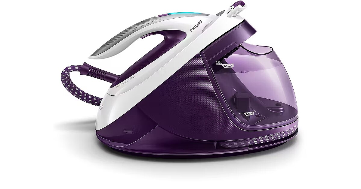 Philips PerfectCare Elite Plus, White/Purple (GC9660/30)