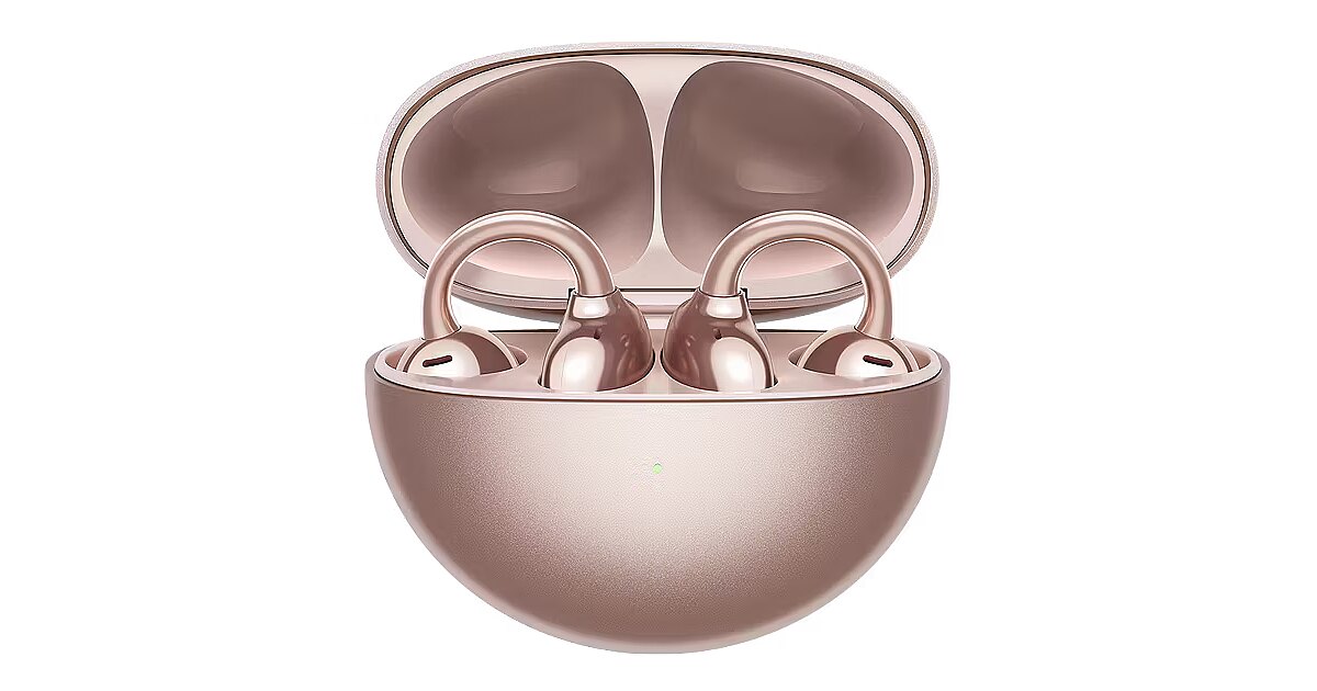 Huawei FreeClip | Built-in microphone | Bluetooth | Rose Gold (55038003)