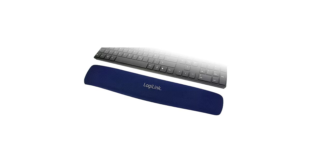 Logilink Keyboard Gel Pad, Blue (ID0045)