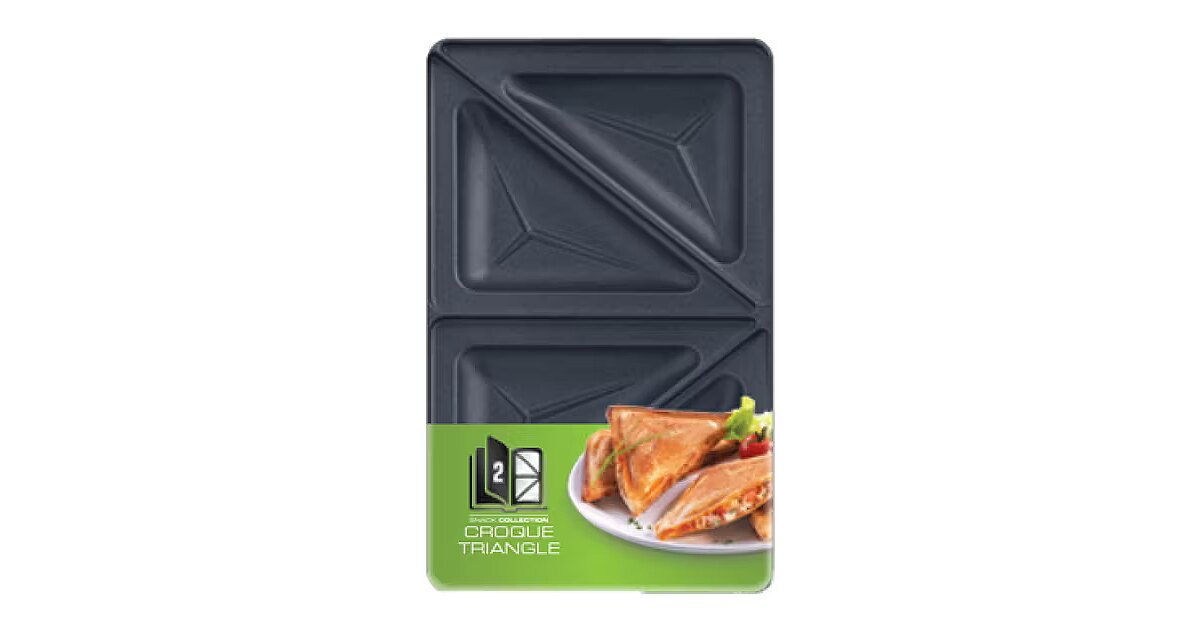 Tefal Triangle toasted sandwich set for Snack Collection XA800212 ...