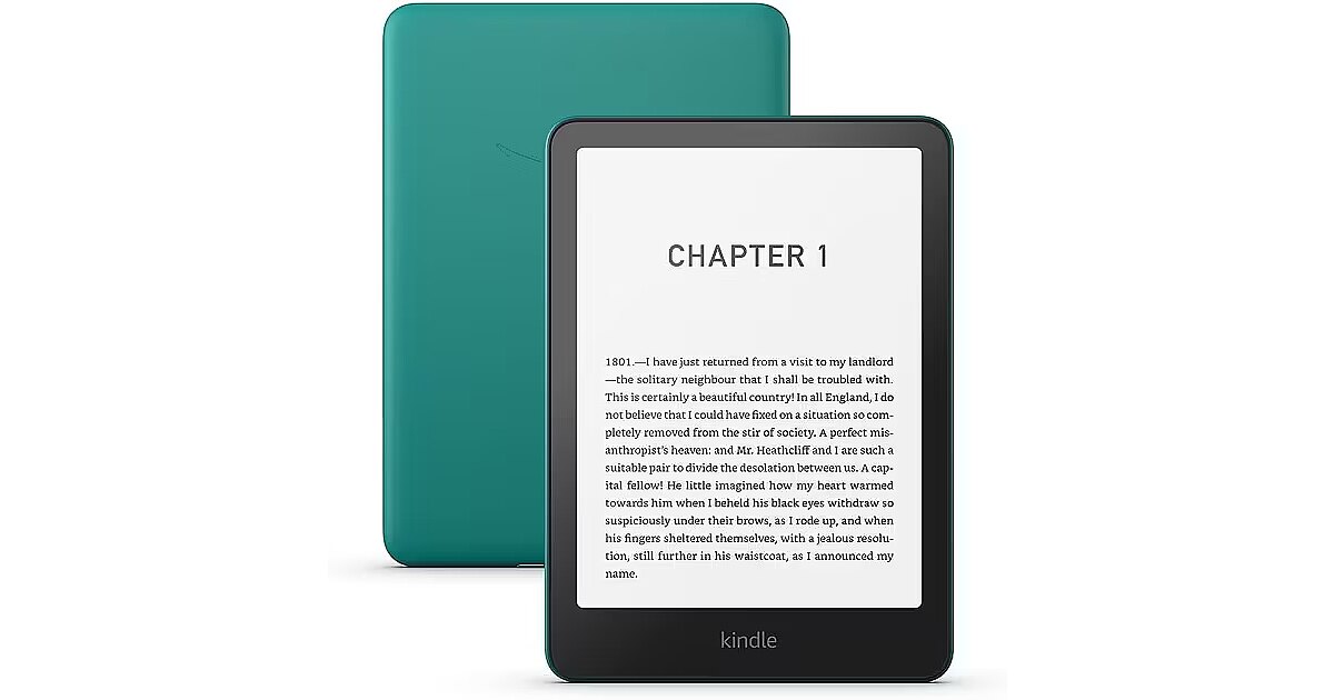Amazon Kindle Paperwhite 2024 12th Gen, 16GB, Metallic Jade (B0CFP6F89F)