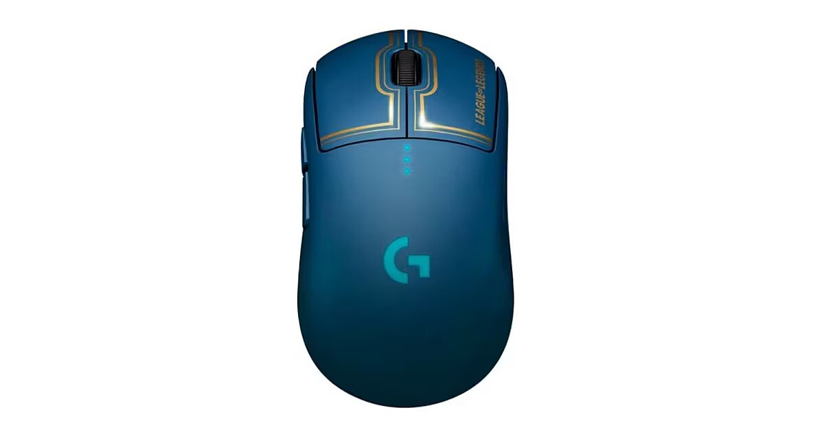Logitech G PRO Wireless LoL Edition, Optical,Blue (910-006451)