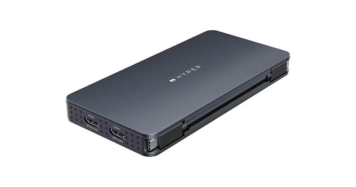 Hyper | HyperDrive Universal Silicon Motion USB-C 10-in1 Dual HDMI ...